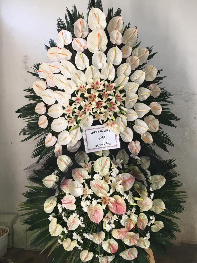 تاج گل ختم | قیمت تاج گل ترحیم ارزان - سفارش و ارسال رایگان