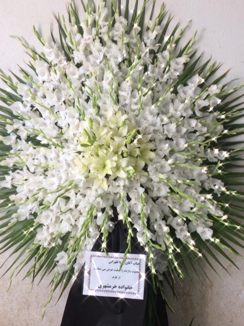 خرید تاج گل ختم | قیمت تاج گل ترحیم ارزان شیک (سفارش فوری)